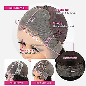 Blonde Body Wavy Human Hair Lace Wigs With Baby Hair #613 Loose Wave 13x4 Transparent Lace Wig For Women