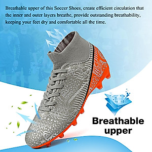 Soccer Cleats Mens Women Football Cleats Soccer Shoes Tacos De Futbol para Hombre Football Training Futsal Shoes Zapatos De Soccer para Hombres Professional Football Training Boots AG FG