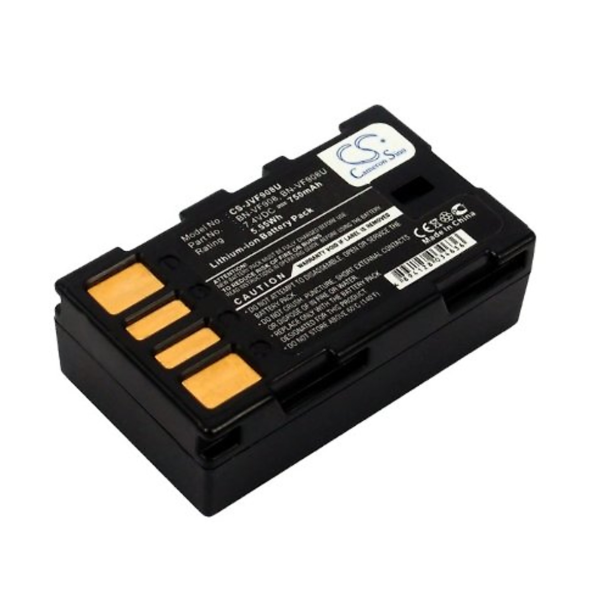 FYIOGXG Cameron Sino Battery for JVC GZ-X900, GZ-X900EK, GZ-X900U 750mAh