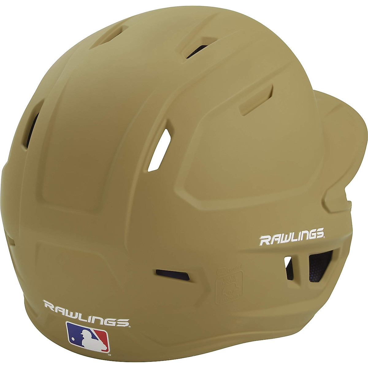 Rawlings | MACH Batting Helmet | Matte Vegas Gold | Junior (6 3/8" - 7 1/8")