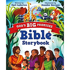 God’s Big Promises Bible Storybook (An Illustrated Children’s Picture Bible with 92 Full-Color Bible Stories for Toddlers & Kids Ages 2-6. A Perfect ... Idea for Girls & Boys. Stories about Jesus.)