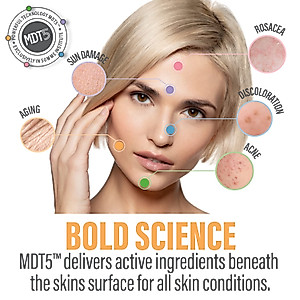 Exfoliating Glycolic Acid Pads | Anti-Aging, Smoothing, Resurfacing Pads | Somme Institute Transport Alcohol-Free Brightening Pads for Gentle Dirt Removal and Pore Cleansing | 50 Ct.