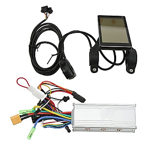RiToEasysports 48V 60V 500W Electric Bike Brushless Controller Kit, Electric Scooter Motor Brushless Controller Kit with LCD Display Panel