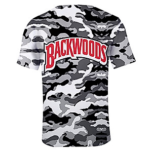 Backwoods Shirt Casual Backwoods Tshirt Beach Shirt 3D Printing t Shirt Top Short Sleeve for Men Women