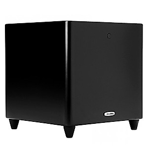 Polk Audio DSWPRO 550WI Powered 10-inch Subwoofer | Powerful 200-Watt Amp | Multiple Placement Options, Can be Placed Inside Cabinets | Easy Integration with Home Theater Systems | Night Mode