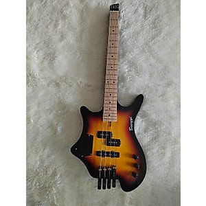 4 String Bass/ 6 String Lead Headless Fretless Bass Busuyi Guitar Right