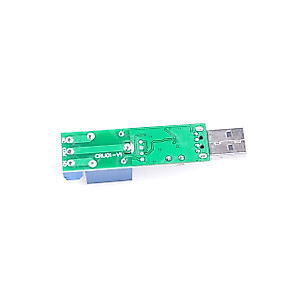KNACRO 1-Channel CH340 5V Relay Module with Square USB Male Interface Plug and Play