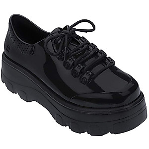 Melissa - Womens Kick Off Ad Sneaker, Size: 10 M US, Color: Matte Black