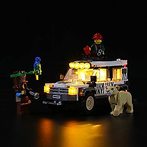 LIGHTAILING Light Set for (City Safari Off-Roader) Building Blocks Model - Led Light kit Compatible with Lego 60267(NOT Included The Model)