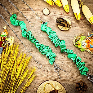 2 Pcs Bungee Squirrel Feeder Squirrel Feeder for Outside Corn Cob Holder for Squirrels Funny Squirrel Feeder for Garden Backyard Feeding Supplies