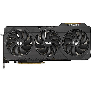 ASUS TUF Gaming NVIDIA GeForce RTX 3080 Graphics Card (PCIe 4.0, 10GB GDDR6X, HDMI 2.1, DisplayPort 1.4a, Dual Ball Fan Bearings, Military-Grade Certification, GPU Tweak II) (Renewed)
