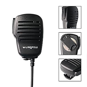 2Packs Radio Mic for Motorola, Walkie Talkie Handheld Speaker Mic for Motorola CP200 CP200d CLS1410 CLS1110 CLS1413 CLS1450 CP200XLS CP185 CLS1410 DTR410 PR400 RDU4100 RDU4160D RMU2040 RMU2080D Radio