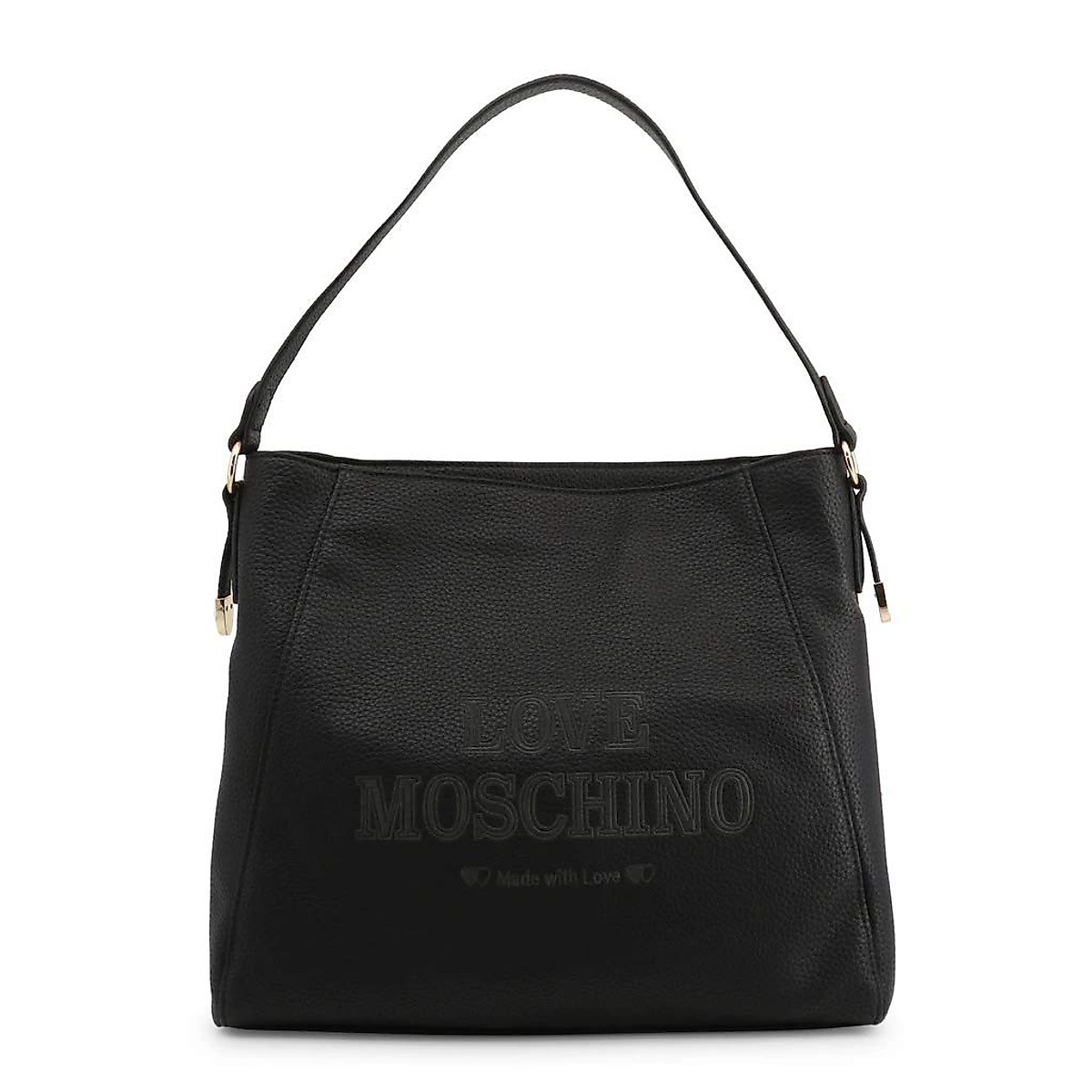 LOVE Moschino Borsa PU Shoulder Bag Black (Nero) One Size