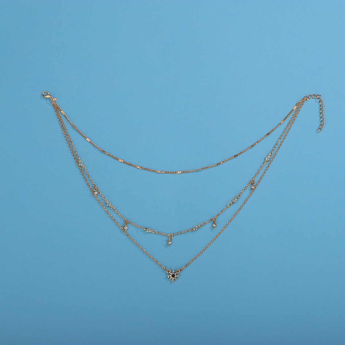 BERYUAN Gold Sun Star Necklace for Women Teens Trendy Necklaces Teen Necklaces for Girls Trendy