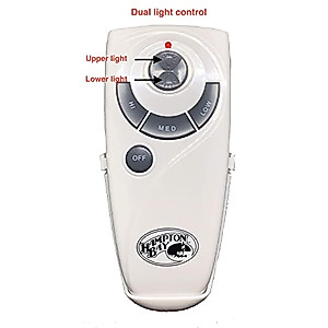 Replacement Remote UC7083T Hampton Bay Ceiling Fan Wireless Remote Control
