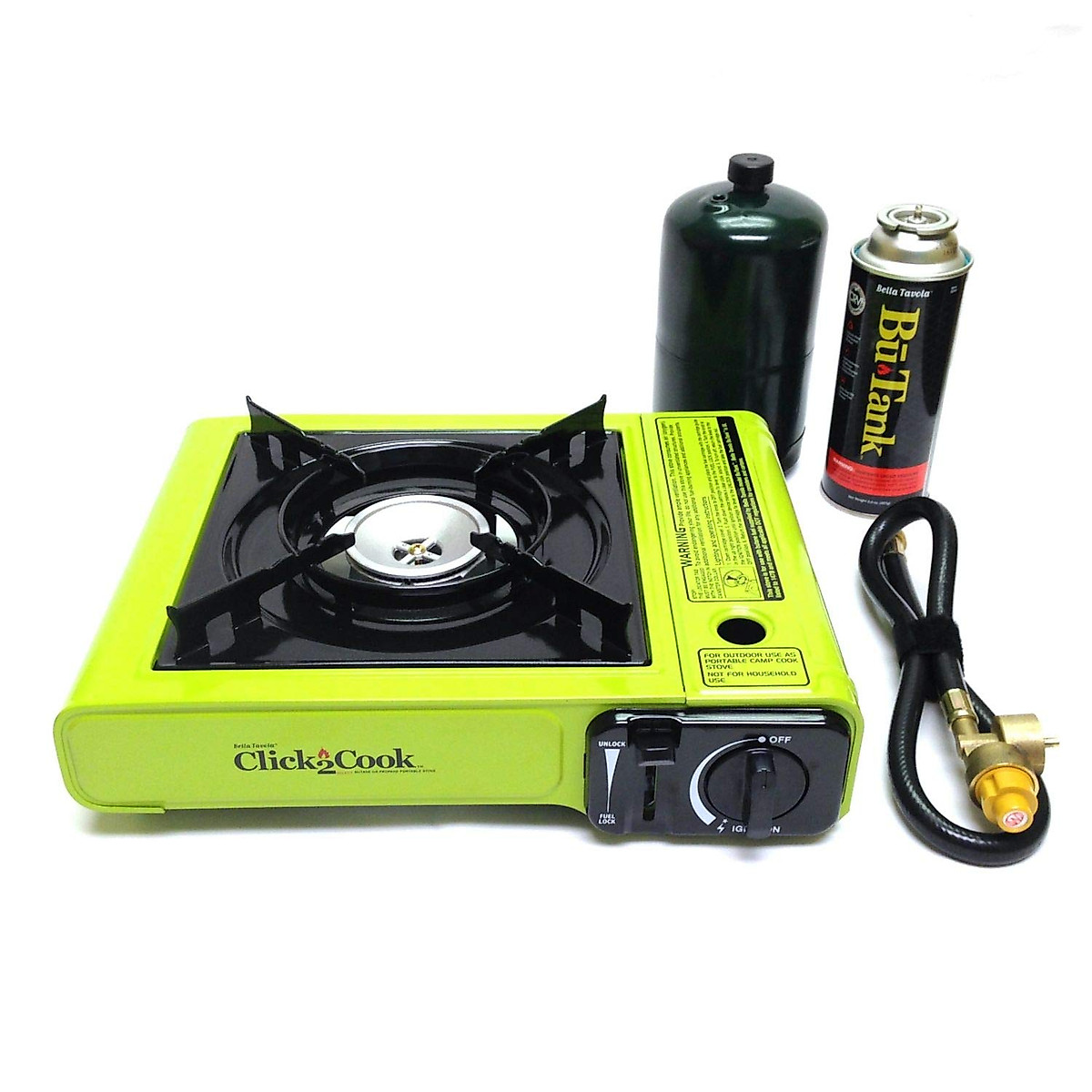 Bella Tavola BT-4500 Click2Cook Butane/Propane Portable Stove