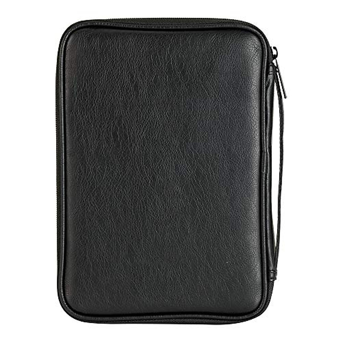 The Lord's Prayer Black Debossed Thin line Vinyl Zippered Bible Case Cover