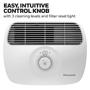Honeywell HHT270 Air Purifier, Small Rooms (100 sq. ft.) White