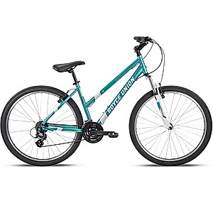 ROYCE UNION RMA 27.5" Womens 21-Speed All-Terrain Mountain Bike, 17" Aluminum Frame, Trigger Shift, Metallic Teal