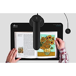 IRIScan Desk 6 Business-Prof.Document,Receipt,Book Scanner,Auto-Flatten & Deskew,32MP,Capture 11x17in,136 Languages OCR,Text to Speech,PDF/Search,PDF/Word/Tiff/Excel,Video Distance Learning,Win&Mac