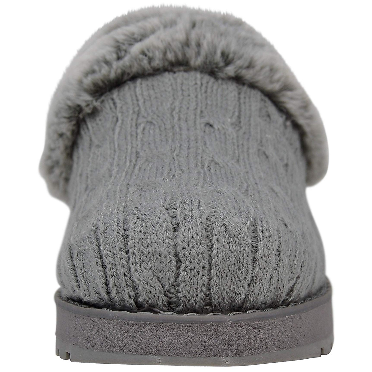 Skechers BOBS from Women's Keepsakes Delight Slipper, Grey, 9 M US