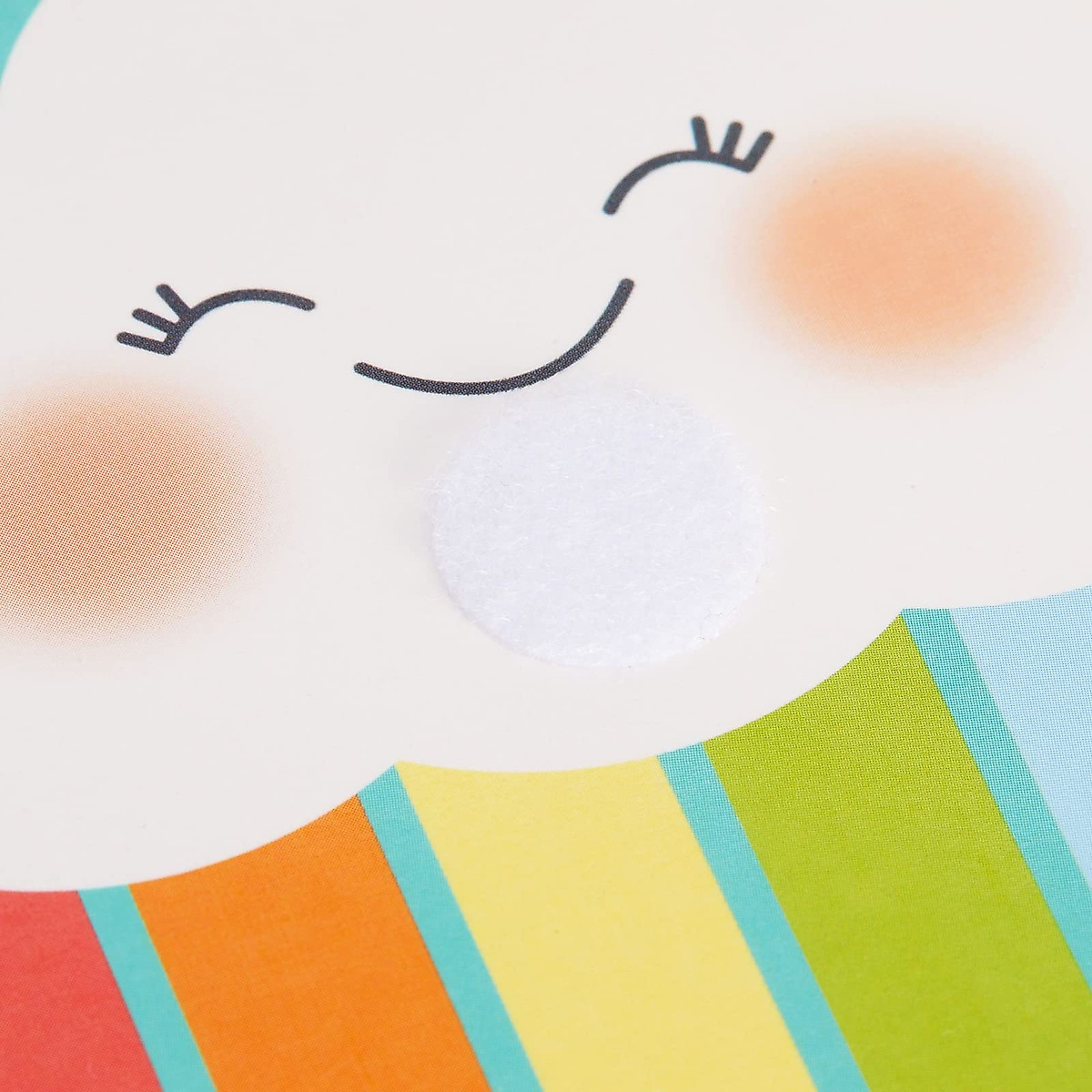 BLUE PANDA 24 Pack Rainbow Treat Bags with Stickers for Rainbow Themed Birthday Party, Baby Shower Decorations (6.5 x 3.75 x 2.6 In)