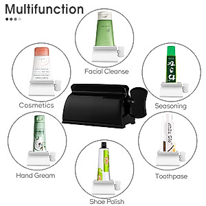 LAMY Toothpaste Squeezer, 3 PCS Tube Squeezer Bathroom and Kitchen Gadgets for Various Tube-Based Cosmetics and Sauces, Home and Apartment Essentials