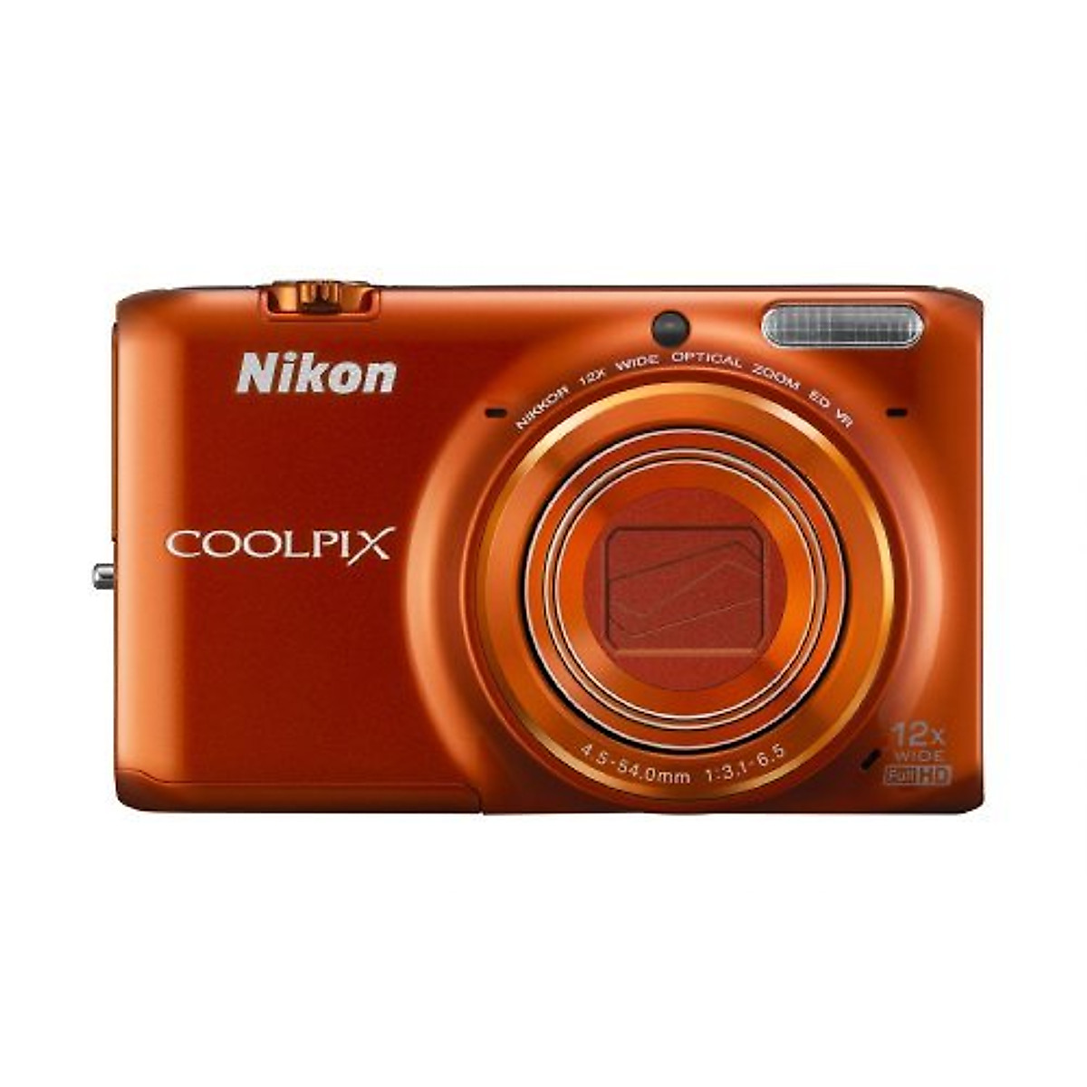 Nikon Digital Camera COOLPIX S6500 OR Orange S6500OR