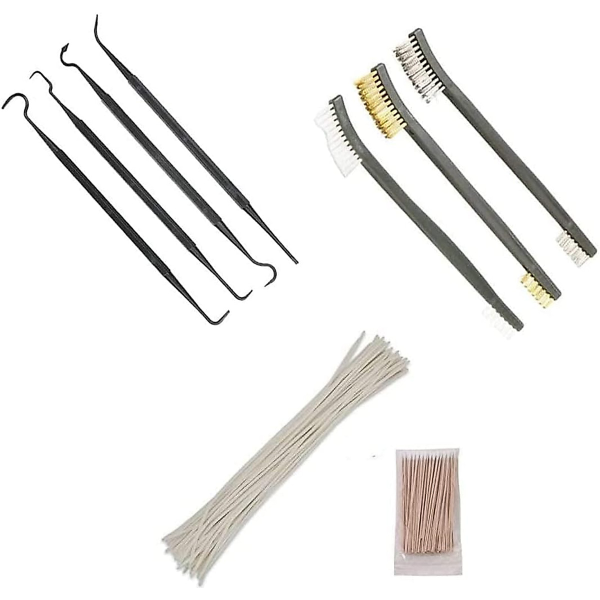 Gas Tube Pipe Cleaners 12 -inches Long, 100 Pieces and Get Free 100 Piece of 6 Inch Cotton Swabs