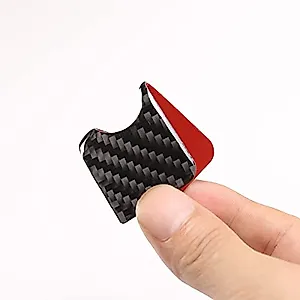 Fit for Toyota Tacoma 2016 2017 2018 2019 2020 2021 Real Carbon Fiber Car Sundries Storage Box Switch Panel Cover Decorative Sticker Protection Car Interior Accessories 1 PCS