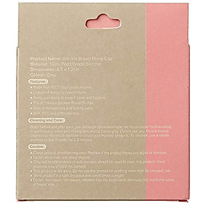 Haakaa Leak-Proof Silicone Cap, 1 pk, Fit All Haakaa Breast Pumps, BPA PVC and Phthalate Free 1 Count (Pack of 1)