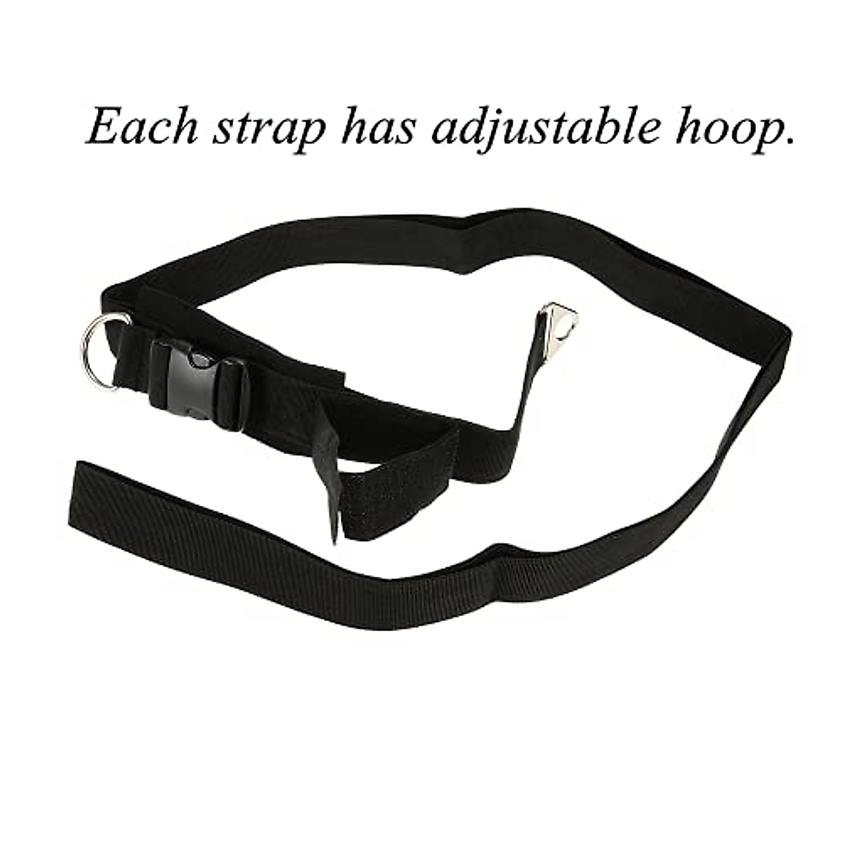 Docooler Kayak Wall Storage Strap Rack Boat Hanger Boat Keeper Garage Hanger Canoes Wall Rack Holders for Skiing Board, Ladder, Canoes