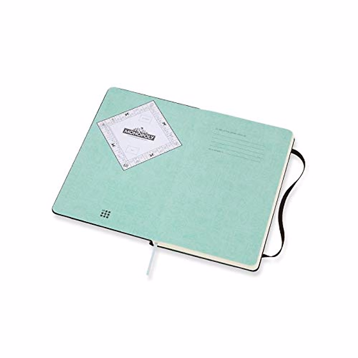 Moleskine Limited Edition Monopoly Notebook, Hard Cover, Large (5" x 8.25") Ruled/Lined, 240 Pages