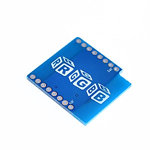 Esp8266 for WeMos D1 Module WS2812B RGB Shield for WeMos D1 Mini ESP8266 Module Board Wiht Pins Esp8266