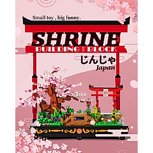 dOvOb Decor Cherry Blossom Bonsai Tree Mini Building Set, Plant Model Toys as Gift for Adult, Build a Sakura Bonsai Idea Display Pieces for The Home or Office (1286 Pieces)