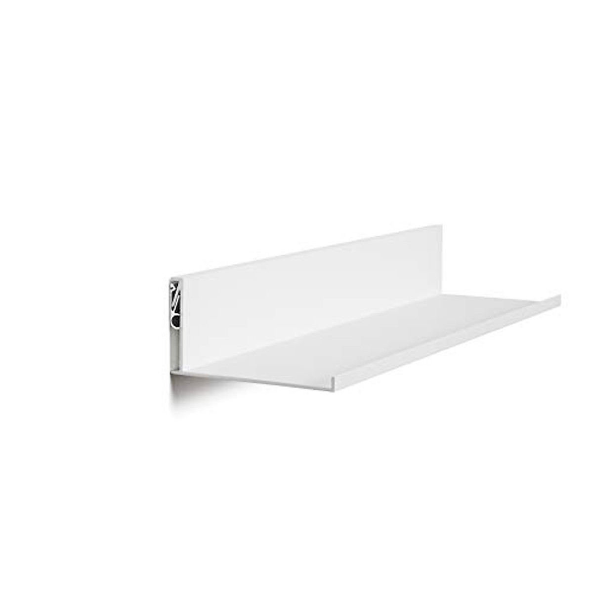 Hangman L18W L 18-Inch No-Stud Floating Shelf (White Powder Coat)