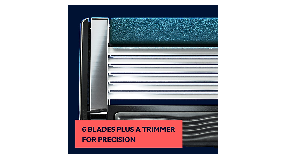 Dollar Shave Club 6 Blade Razor Refills - 8 Count
