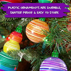 The Treemendous Ornament Decorator - Gift Box Ornament Decorating Kit - Ages 3 and Up