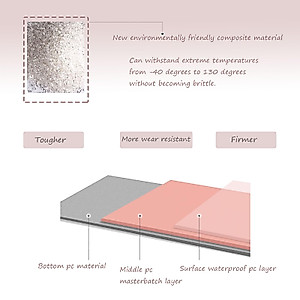 ELDA 20" Ride-On Kids Suitcase with Spinner Wheels Cute Carry on Hardside Trolly Luggage Lightweight with Combination Lock, Travel Essential