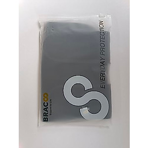 Bracoo Elbow Sleeve Brace for Tendonitis, Tennis Elbow Women Men, Neoprene Compression Wrap, Golfer's Elbow, Bursitis, Sprains, Strains, Sports Injury Recovery Joint, Arthritis Pain Relief, ES10