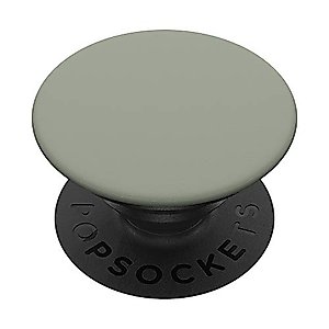 Solid Desert Sage Grey Green Color PopSockets Swappable PopGrip