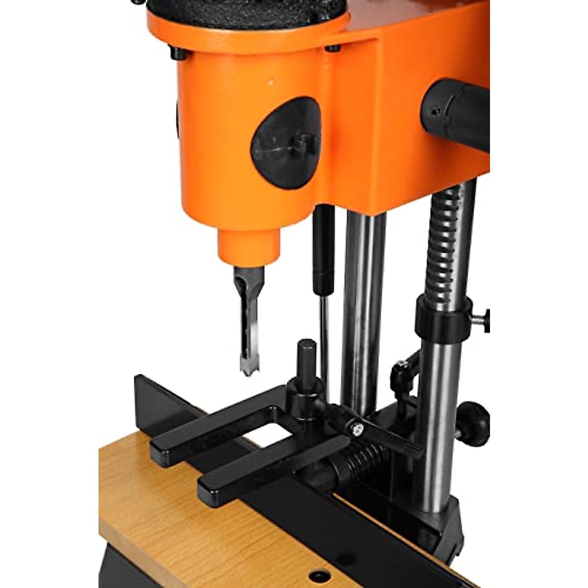 WEN 43013 5-Amp Cast Iron Bench Mortiser with Chisel Bit Set