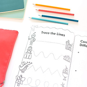 My Magical Preschool Workbook: Letter Tracing | Coloring for Kids Ages 3 + | Lines and Shapes Pen Control | Toddler Learning Activities | Pre K to Kindergarten (Preschool Workbooks)