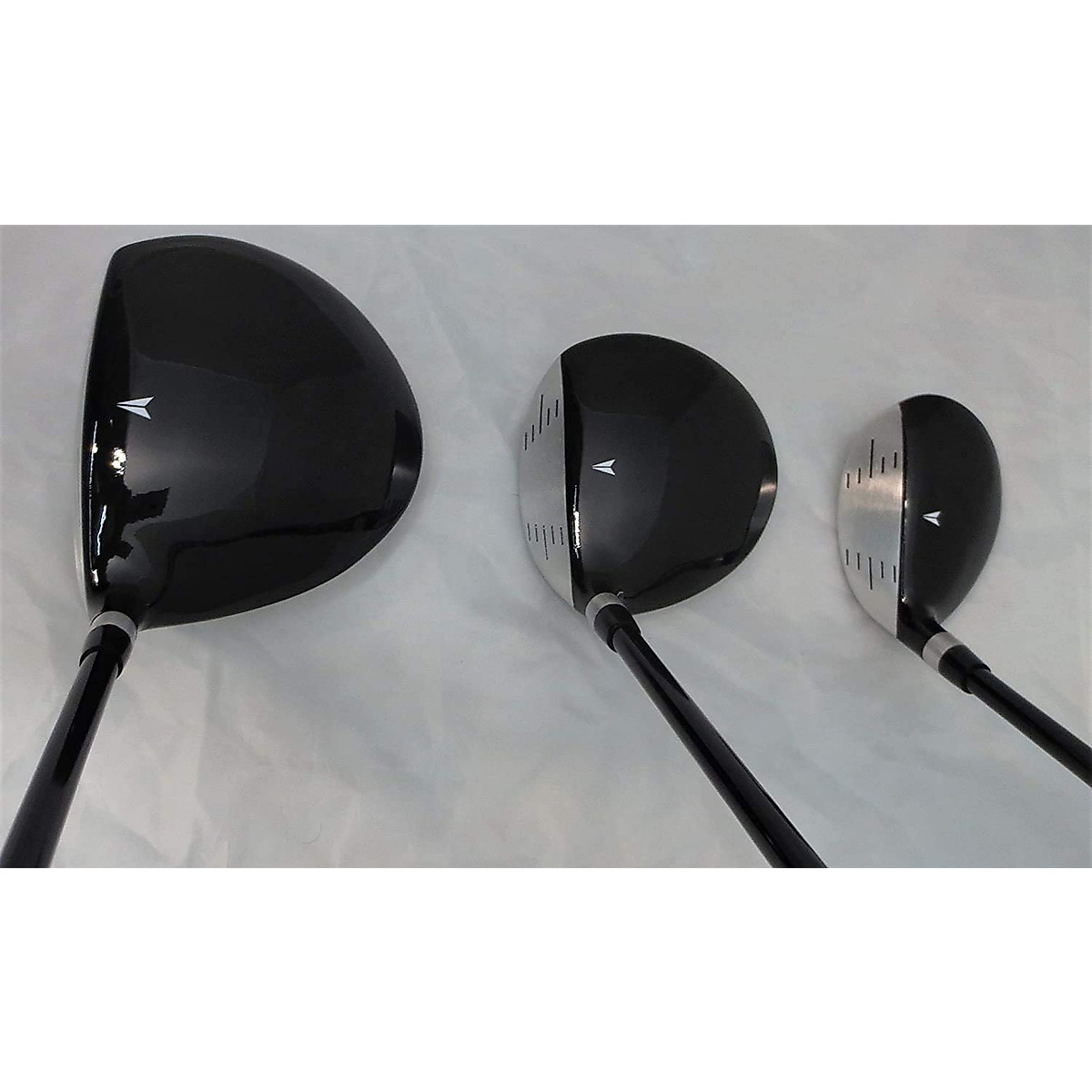 Tall Mens Golf Set Clubs - for Men 6'0"- 6" 6 Complete Driver, Fairway Wood, Hybrid, Irons, Putter, Stand Bag