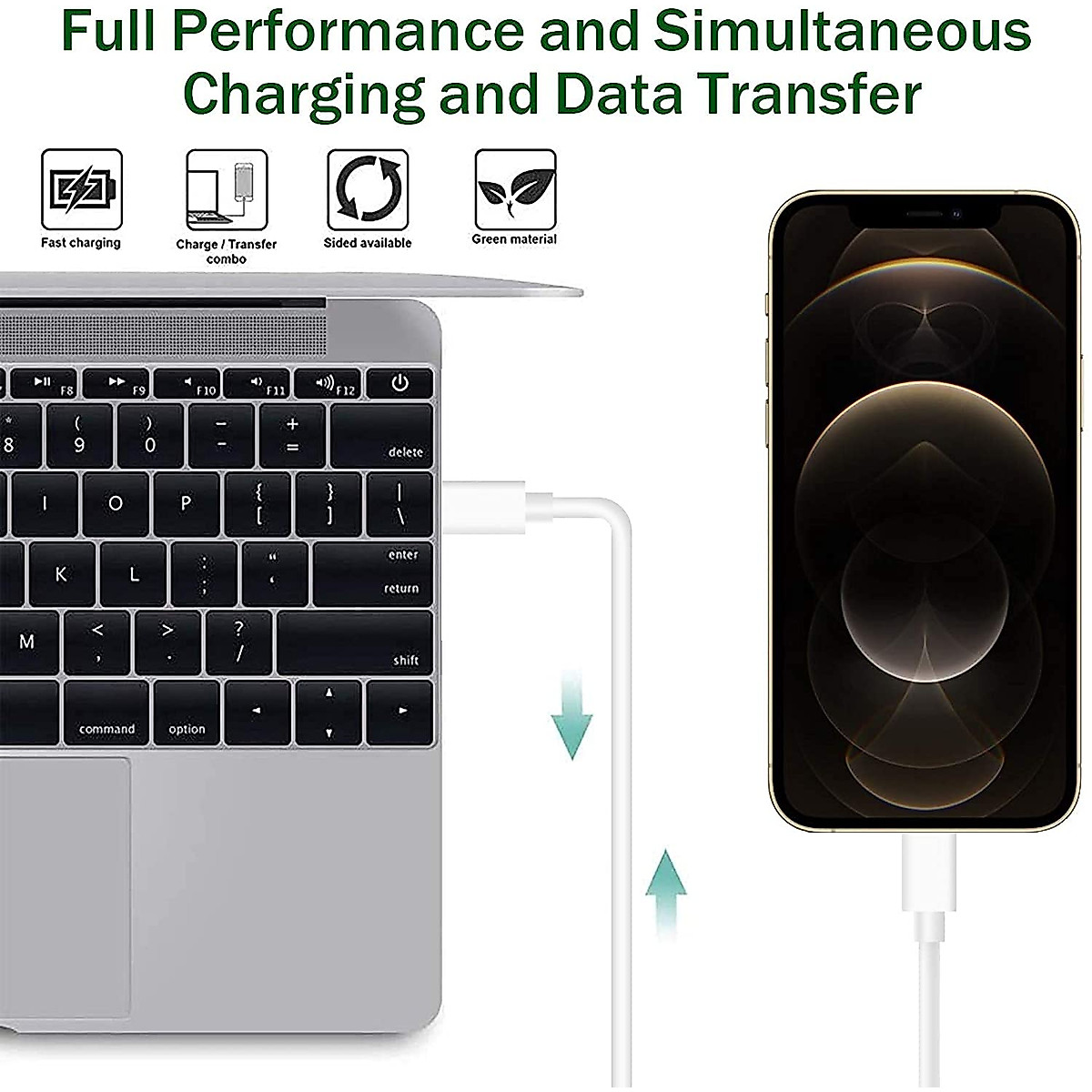 iPhone 14 13 12 11 Super Fast Charger [Apple MFi Certified ] 20W High Speed PD USB-C Wall Charger 6FT Cable Compatible with iPhone 14/14 Pro/14 Pro Max/14 Plus/13/13Pro/12/12 Pro/11/11Pro,iPad