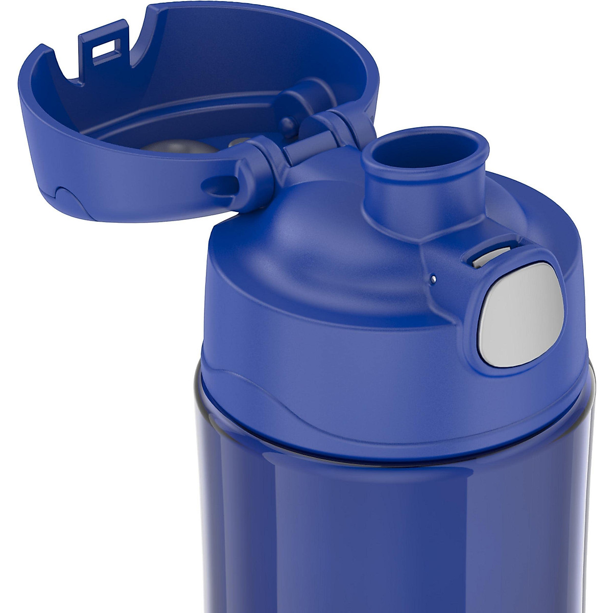 THERMOS FUNTAINER 16 Ounce Plastic Hydration Bottle with Spout, Blueberry