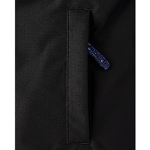 The Children's Place Boys' Heavy 3 in 1 Winter Jacket, Wind Water-Resistant Shell, Fleece Inner, Black | Space Cube_Black