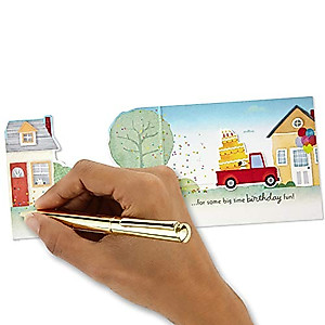 Hallmark Paper Wonder Paper Craft Birthday Card (Birthday Fun)