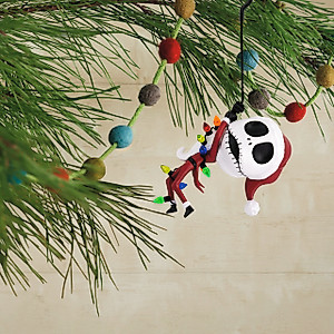 Hallmark Disney Tim Burton's The Nightmare Before Christmas Swinging Jack Skellington Christmas Ornament