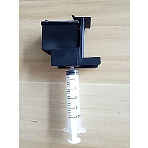 AQree 3in1 Ink Refill Cartridge Clip+ 2pcs Rubber Pads + Syringe Tool Kit for HP 60 61 62 63 65 901 67 67XL